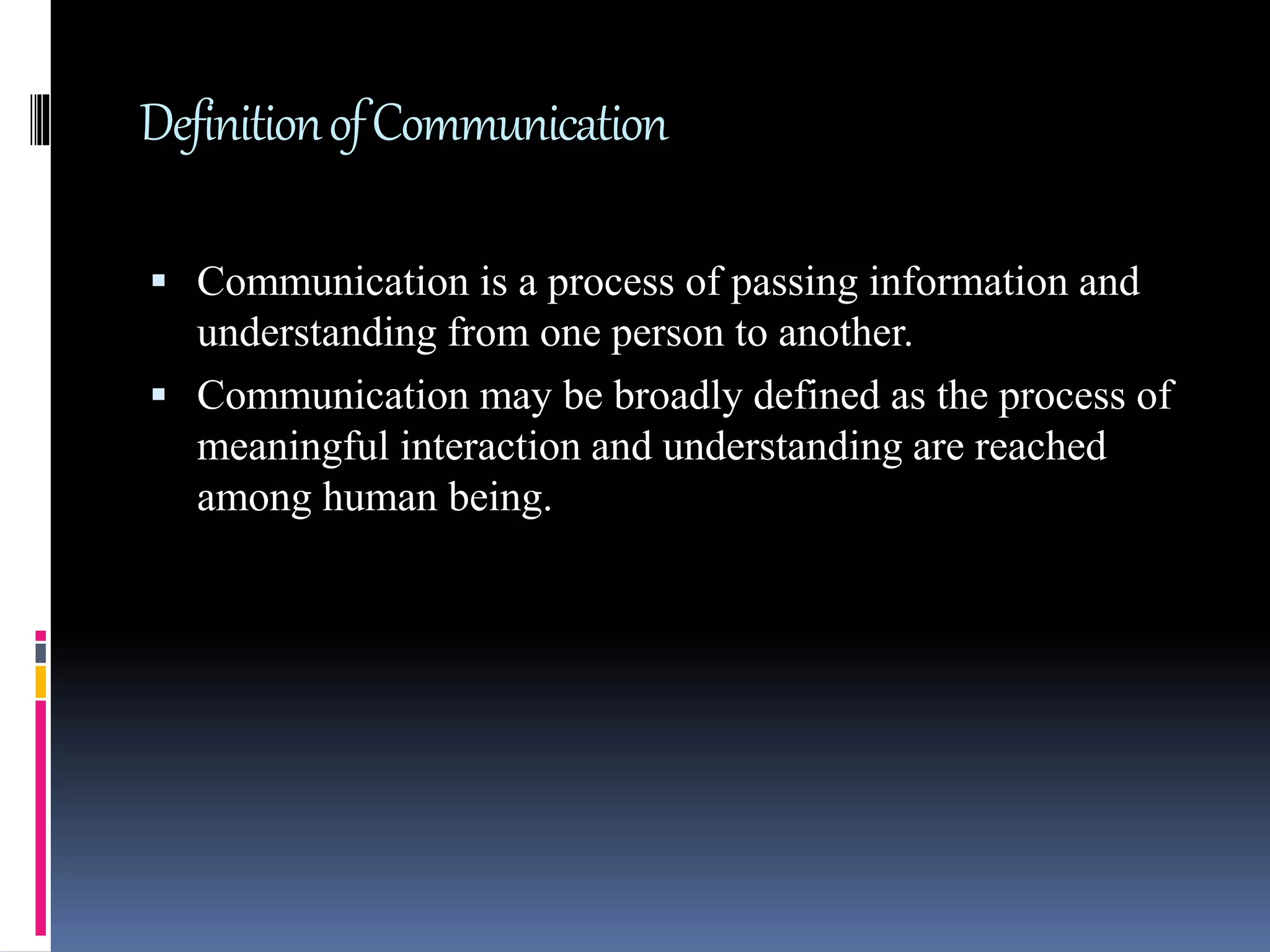 Introduction to communication skill | PPTX