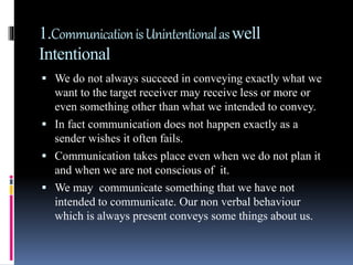 Introduction to communication skill | PPTX