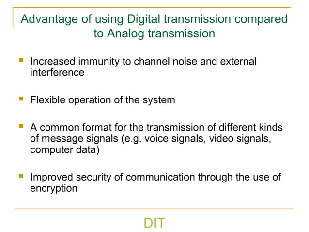 Introduction to communication system lecture1 | PPT | Digital Audio | Computer Software and ...
