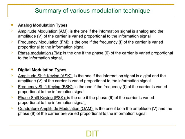 Introduction to communication system lecture1 | PPT | Digital Audio | Computer Software and ...
