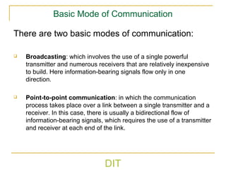 Introduction to communication system lecture1 | PPT
