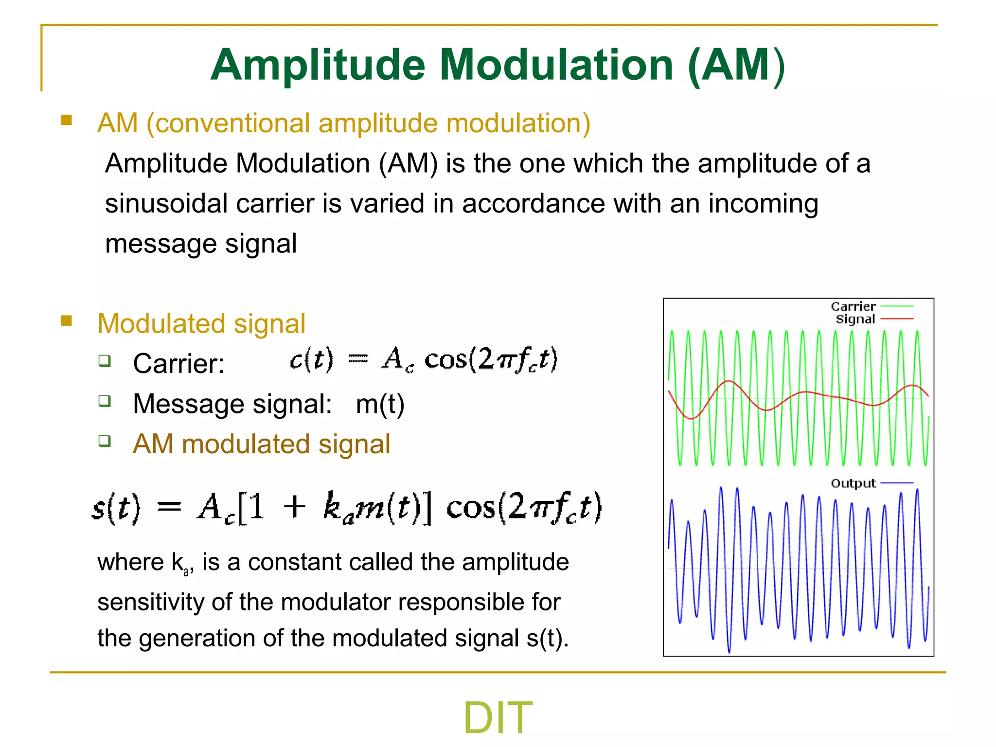 Introduction to communication system lecture2 | PPT