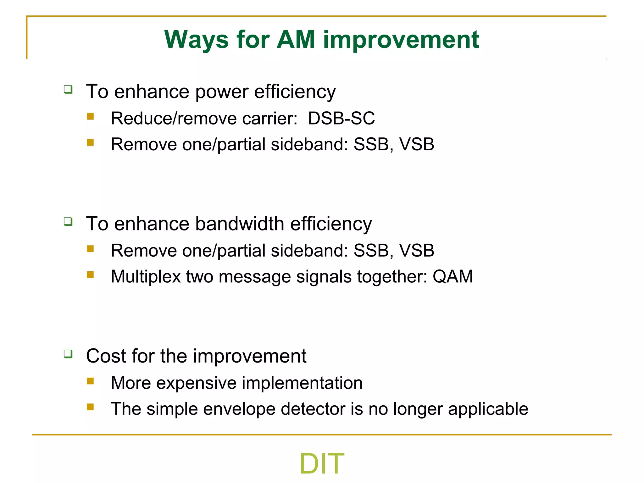 Introduction to communication system lecture2 | PPT