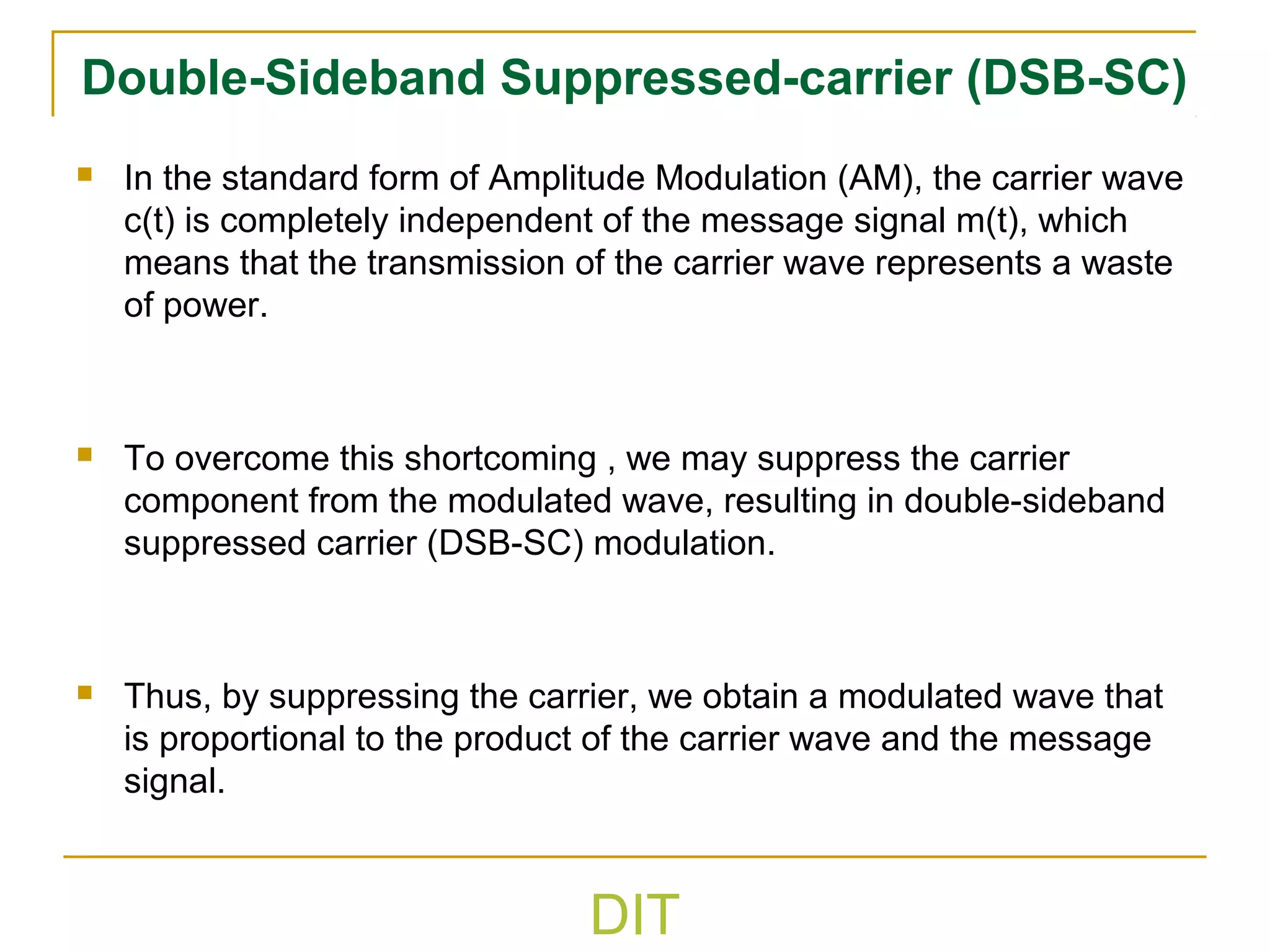 Introduction to communication system lecture2 | PPT