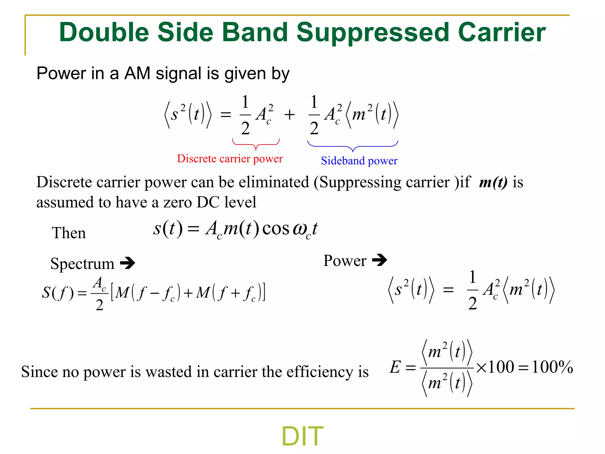 Introduction to communication system lecture2 | PPT