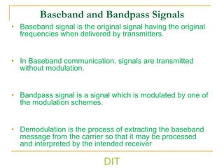Introduction to communication system lecture2 | PPT