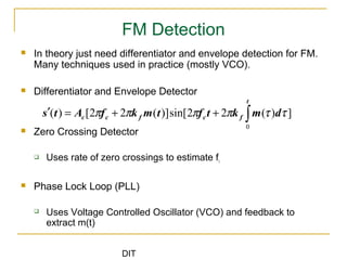 Introduction to communication system lecture3 | PPT