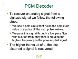 Introduction to communication system lecture4 | PPT