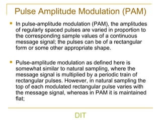 Introduction to communication system lecture4 | PPT