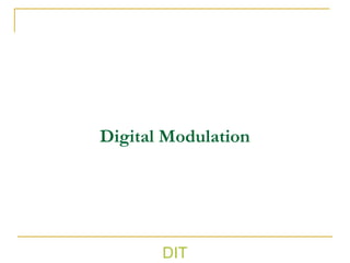 Introduction to communication system lecture5 | PPT | Digital Audio ...