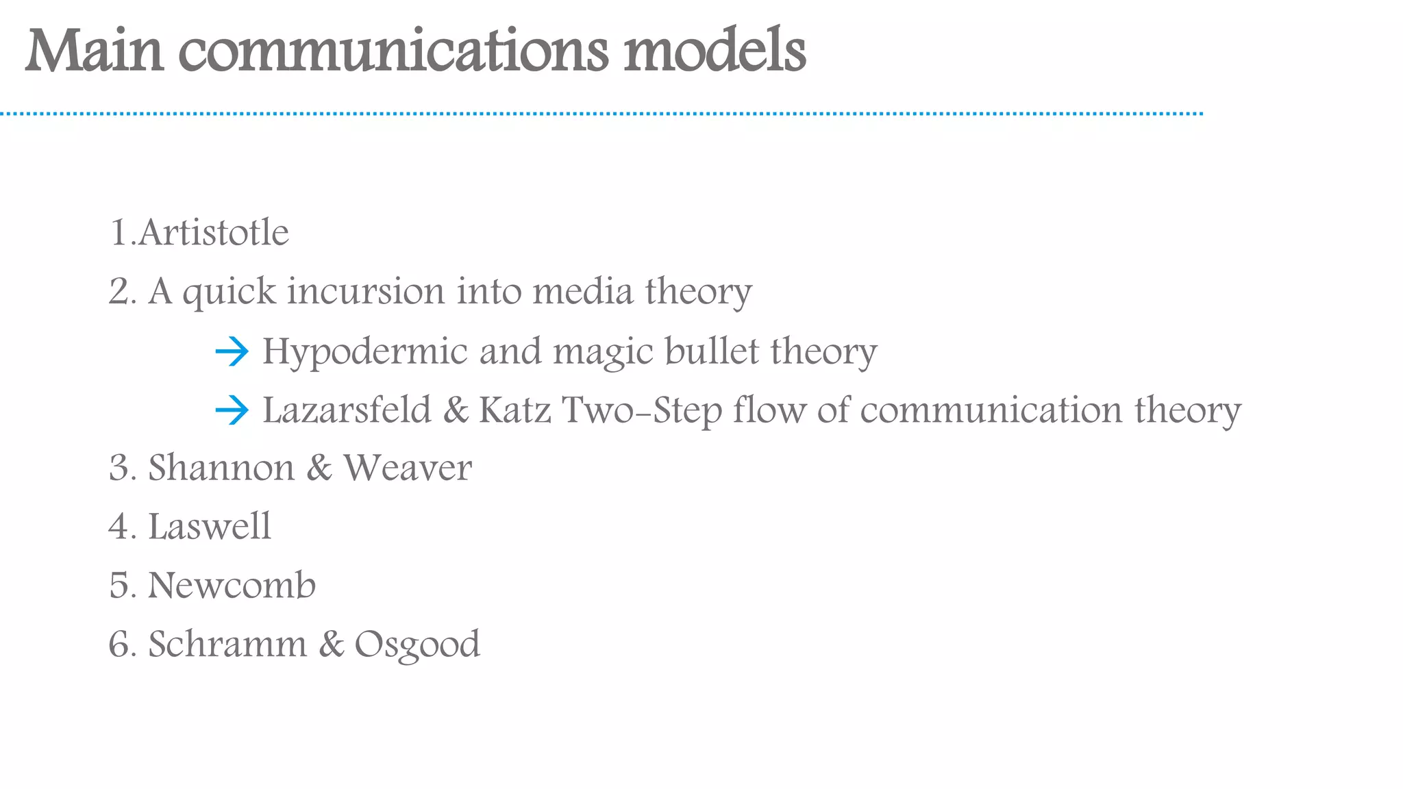 Introduction to communication theory | PPTX