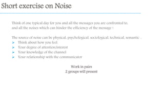Introduction to communication theory | PPTX