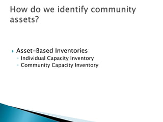 Introduction to Community Asset Mapping .ppt