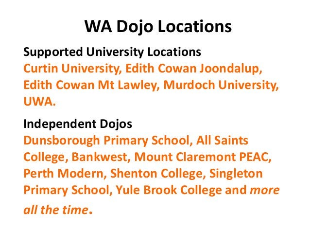 An Introduction to Community Coding Clubs - CoderDojo WA | PPT