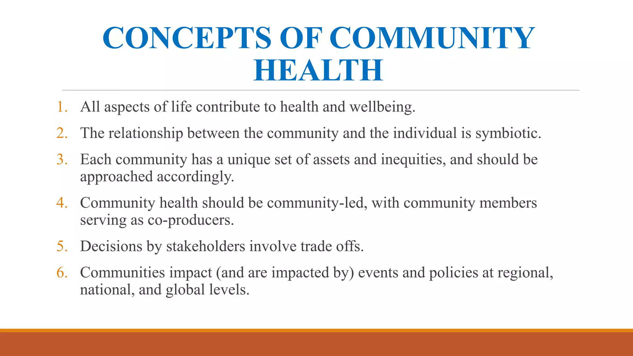 Introduction to community health nursing | PPTX