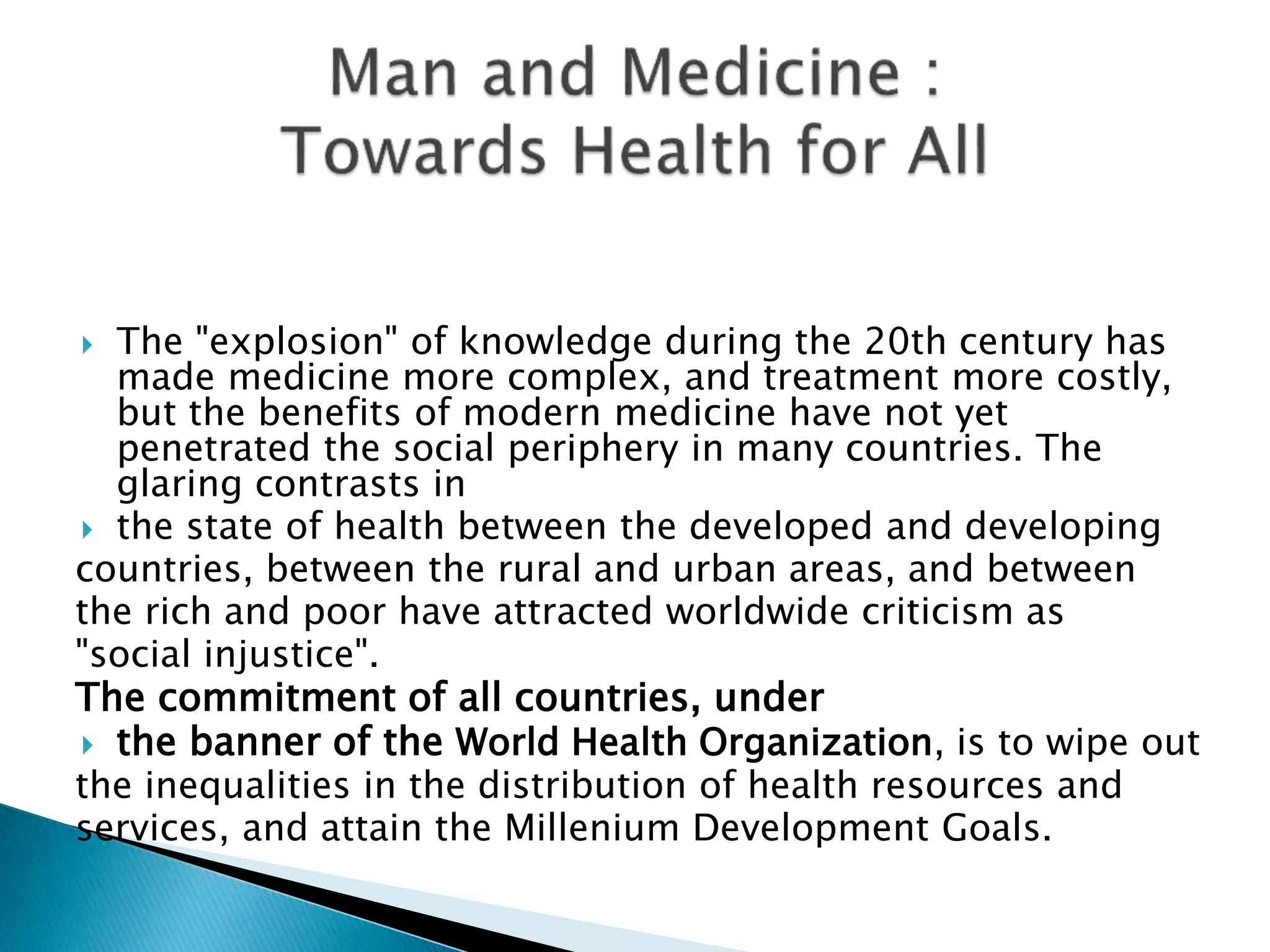 Introduction to Community Medicine Lecture | PPTX