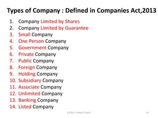 Introduction to company, nature character | PDF