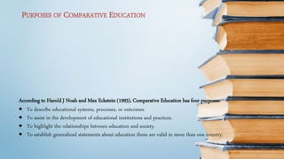 Introduction to comparative education | PPTX