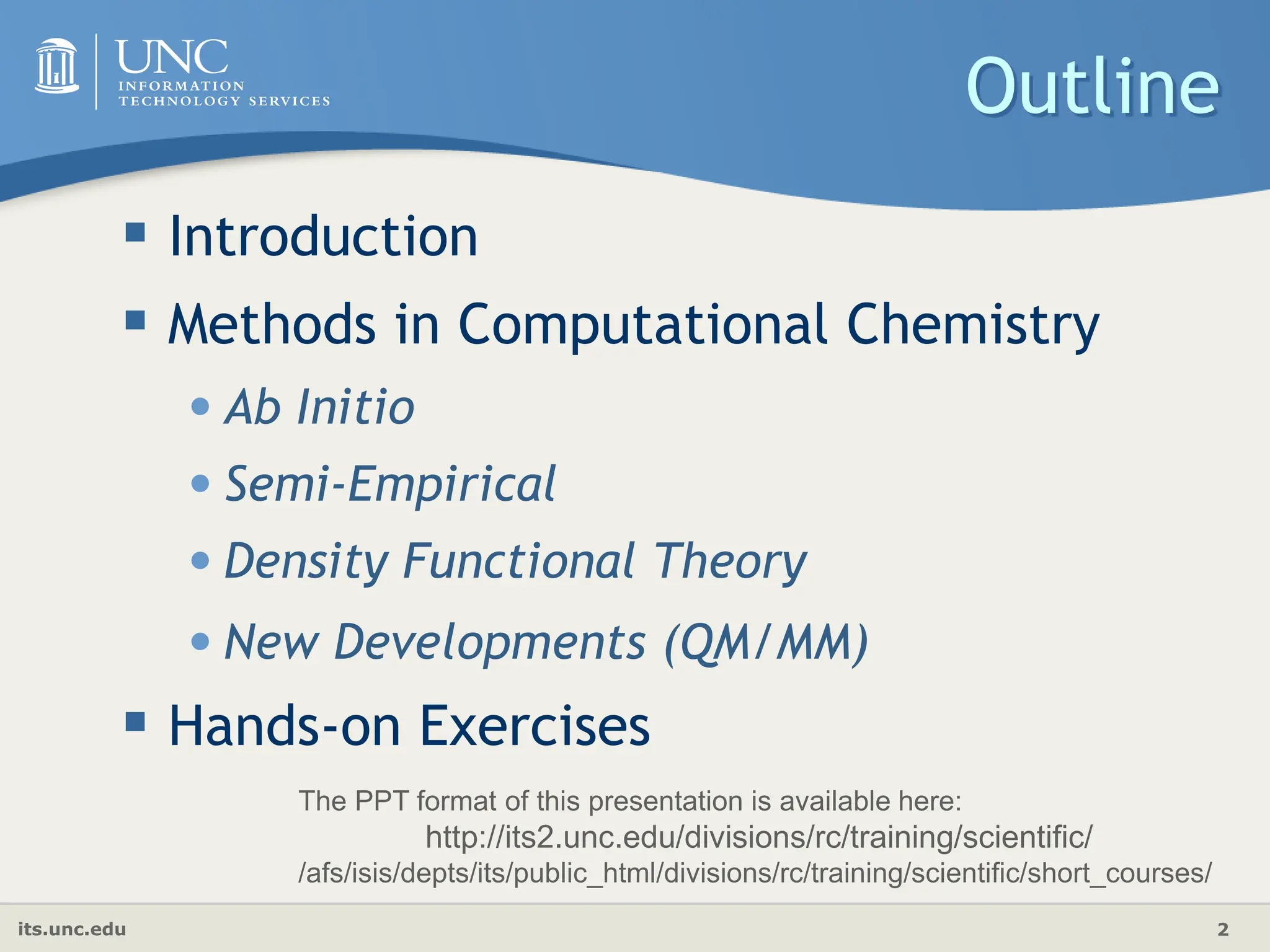 IntroductiontoCompChemistry-basic introduc | PPT