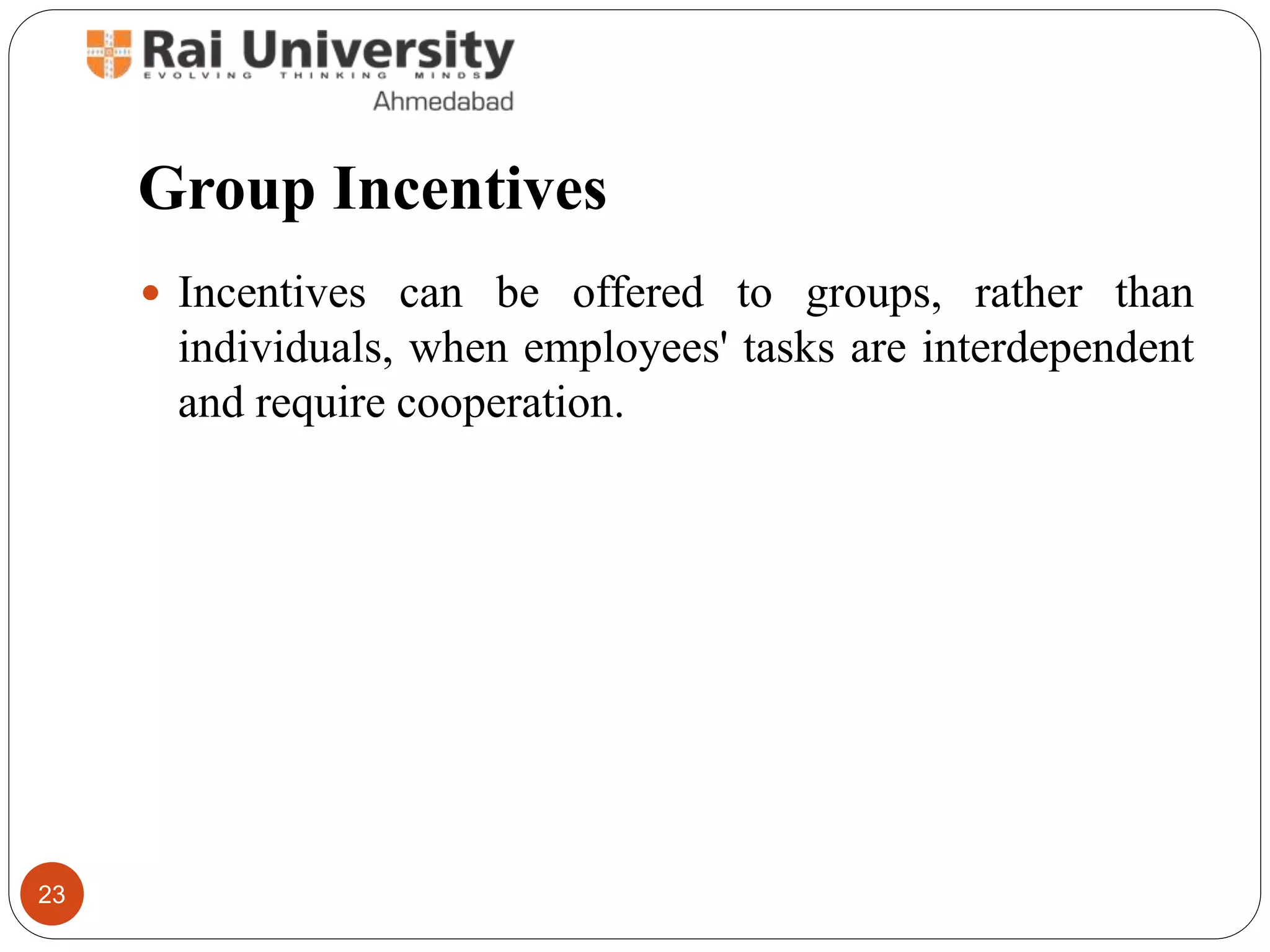 Introduction to compensation meaning and objectives | PPTX