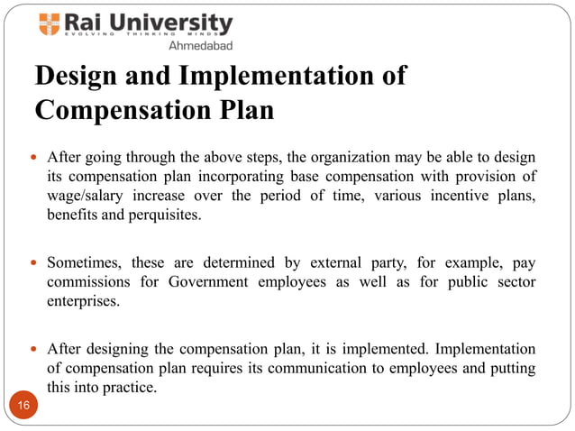 Introduction to compensation meaning and objectives | PPTX | Human ...