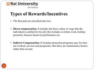 Introduction to compensation meaning and objectives | PPTX