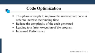 Introduction to Compiler by Md. Hasan Imam Bijoy | PPTX | Programming ...