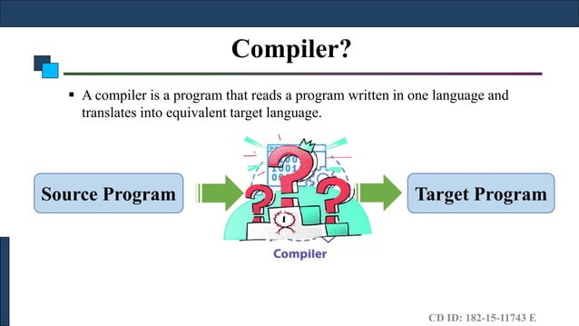 Introduction to Compiler by Md. Hasan Imam Bijoy | PPTX | Programming Languages | Computing