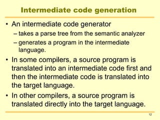 Introduction to compilers | PDF | Programming Languages | Computing