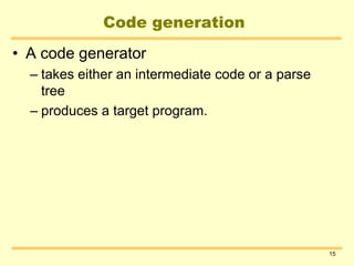Introduction to compilers | PDF | Programming Languages | Computing