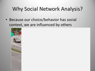 Introduction to complex systems and social network analysis | PPTX