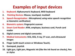Introduction to components of computer system | PPTX