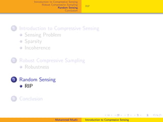 Introduction to compressive sensing | PDF