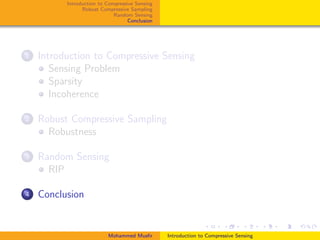 Introduction to compressive sensing | PDF