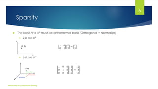 Introduction to compressive sensing | PDF