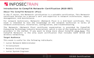 Introduction to comptia network+ certification (n10 007) | PDF