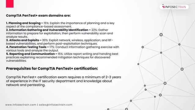 Introduction to comp tia pentest+ | PPTX