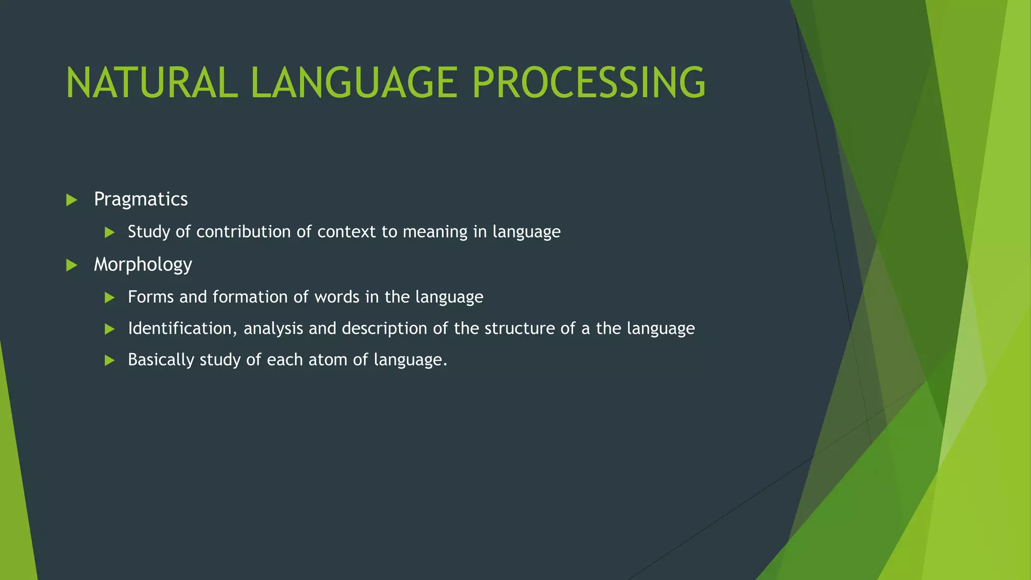 Introduction To Computational Linguistics Pptx Technology And Computing