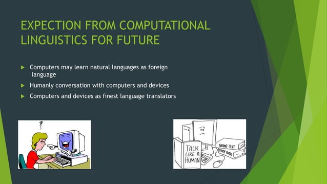Introduction To Computational Linguistics Pptx Technology And Computing