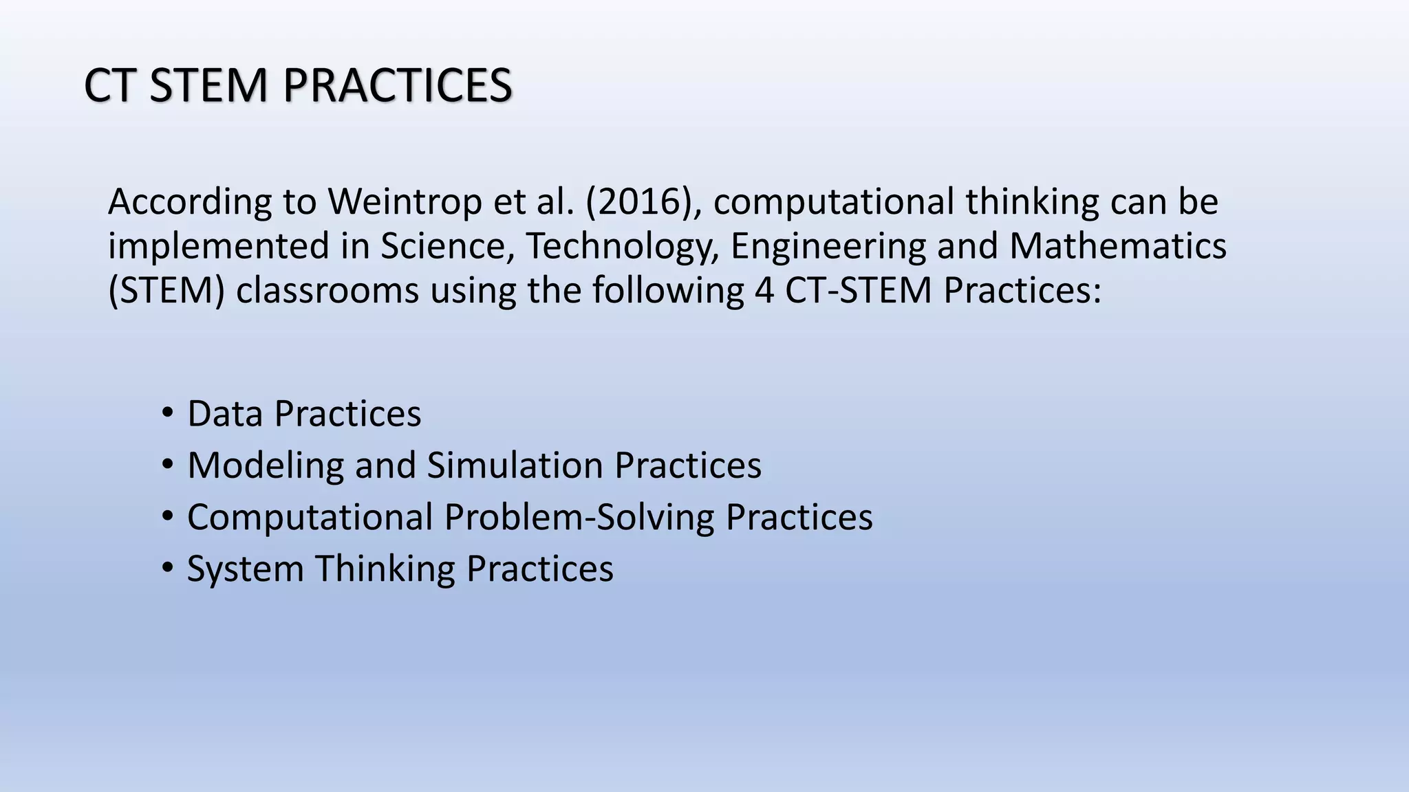 Introduction To Computational Thinkingpptx Computing Technology