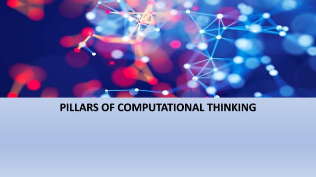 Introduction to Computational Thinking.pptx | Computing | Technology ...