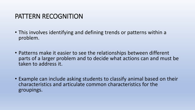 Introduction to Computational Thinking.pptx | Computing | Technology ...
