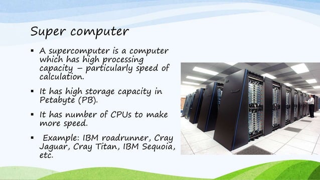 Introduction To Computer Ppsx Computing Technology And Computing