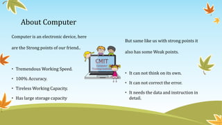 Introduction to computer | PPTX