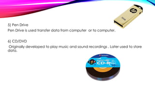 Introduction to computer | PDF | Data Storage and Warehousing | Computing