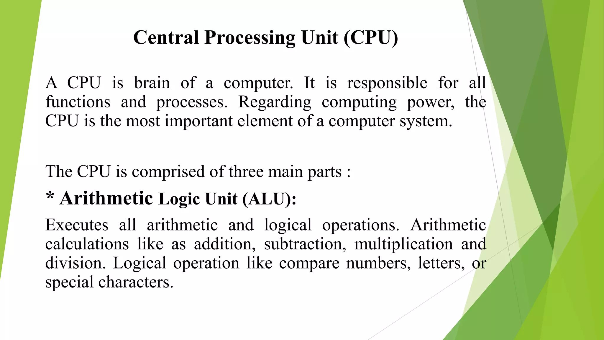 Introduction to computer | PPTX