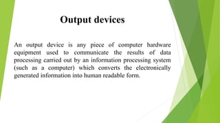 Introduction to computer | PPTX