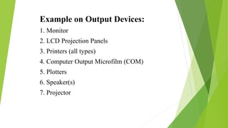 Introduction to computer | PPTX