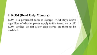 Introduction to computer | PPTX