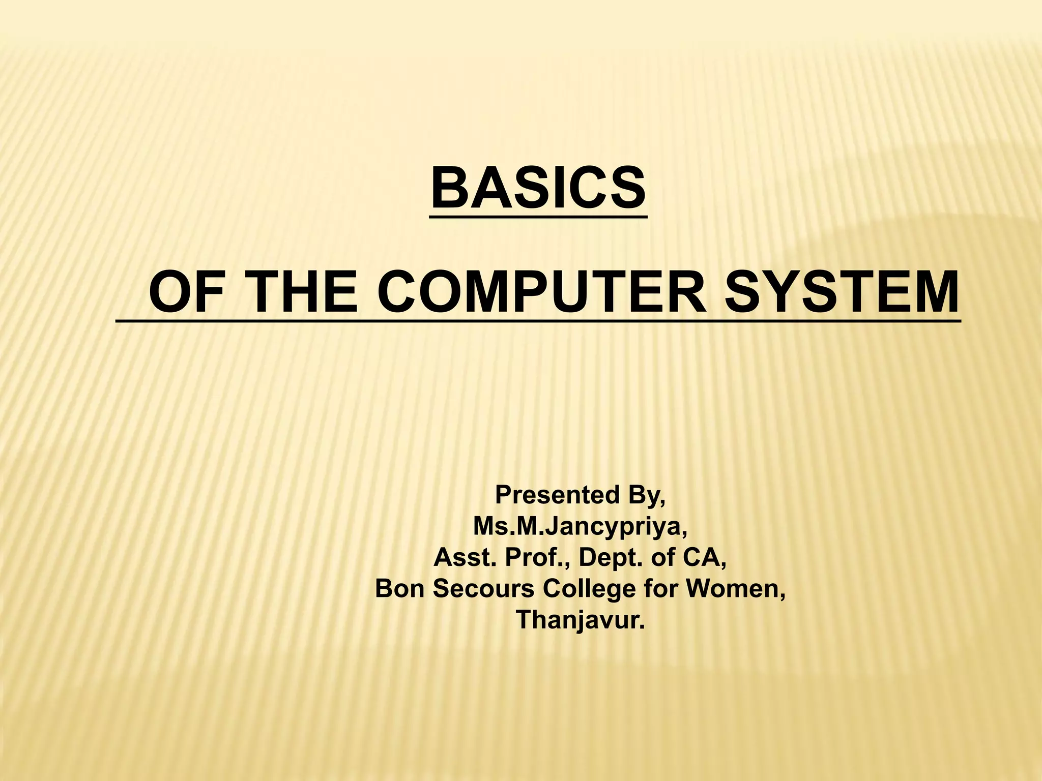 Introduction to computer | PDF | Operating Systems | Computer Software and Applications